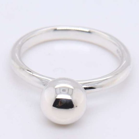 Tiffany & Co. | Jewelry | Tiffany Co Hardware 8mm Ball Ring | Poshmark